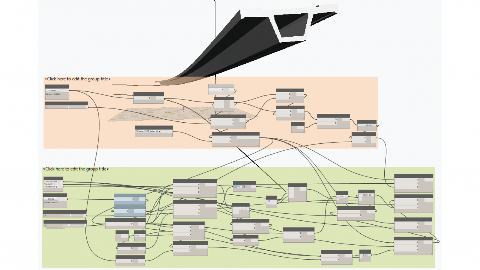 Global parametrization of infrastructural BIM models - BIM A+